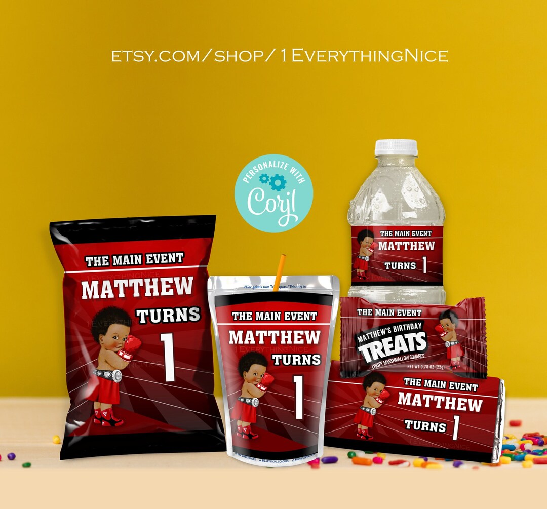 Boxing Baby Boy Boxer Little Champ Main Event Bundle Set 3 Red Black ...