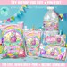 Pastel Editable DIGITAL DOWNLOAD Candy Land Candyland Birthday - Etsy
