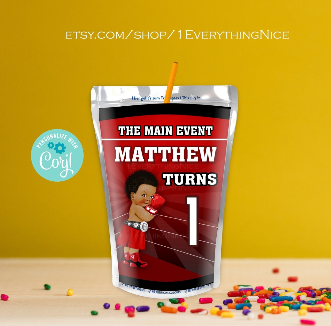 Boxing Little Baby Boy Boxer Little Champ Knock Out Main Event Juice ...