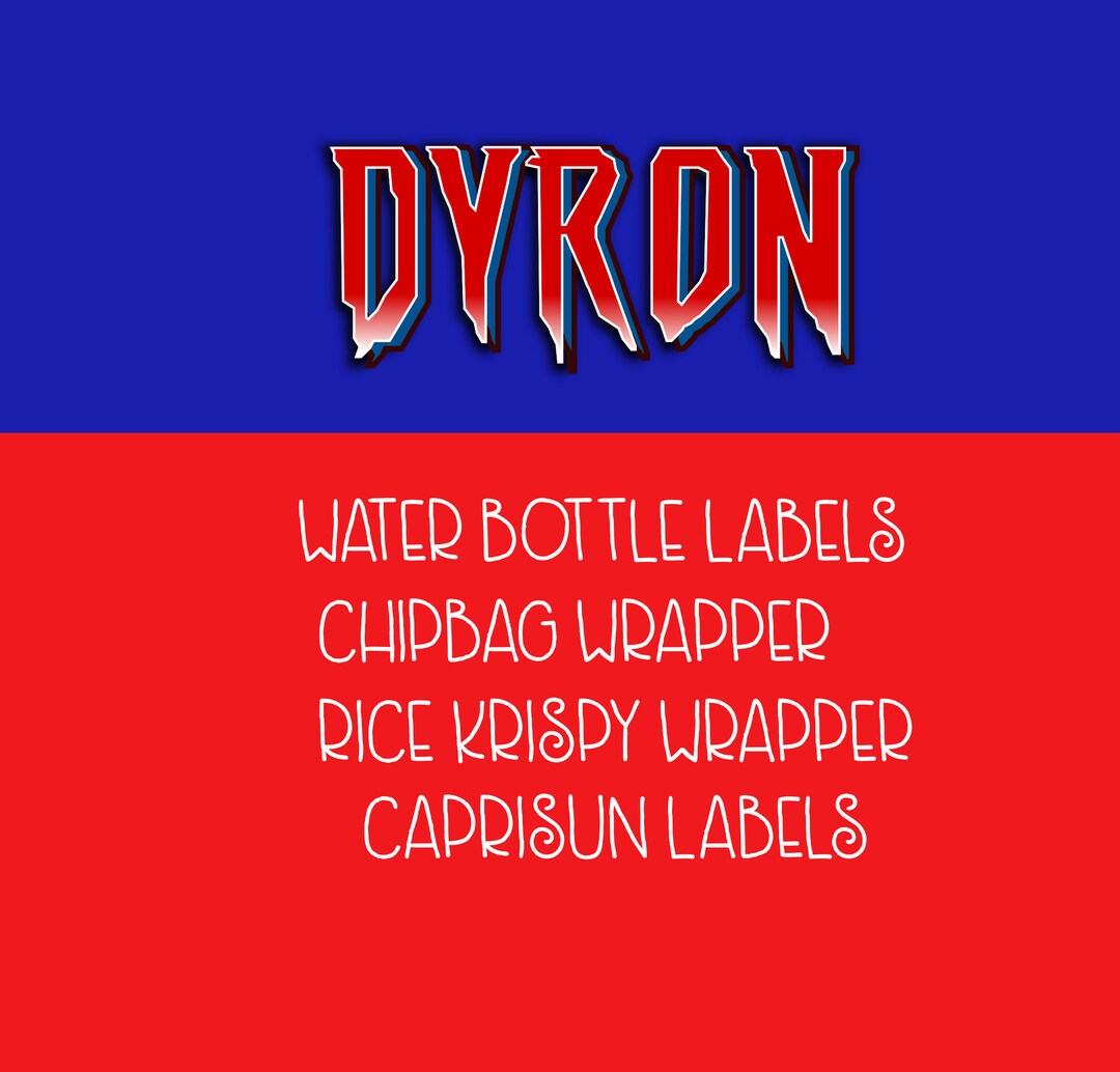 Dyron Printables - Etsy