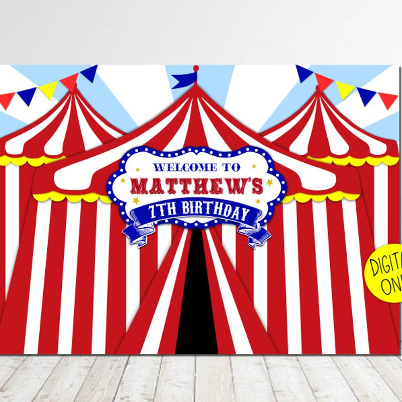 Carnival Backdrop - Etsy