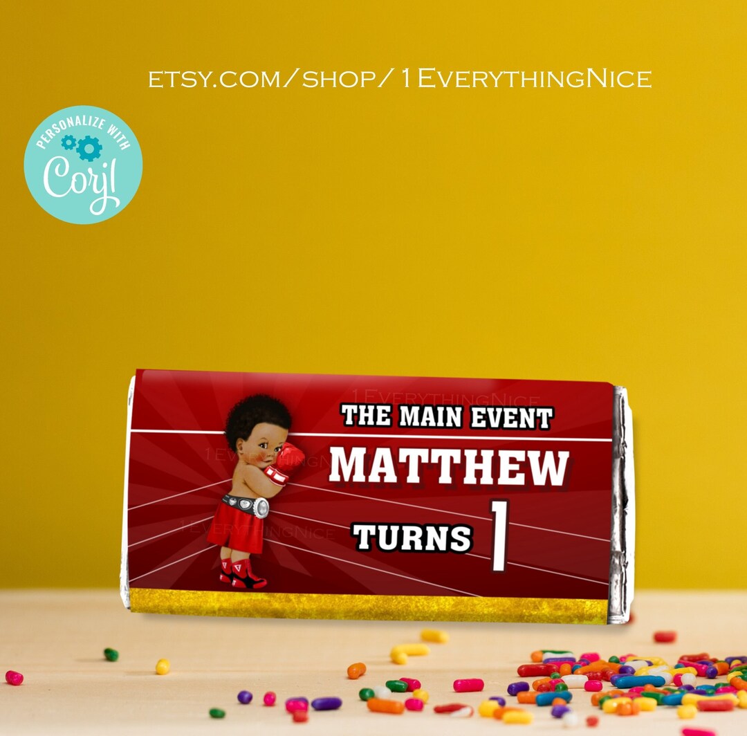 Boxing Little Baby Boy Boxer Little Champ Main Event Knock Out Candy ...