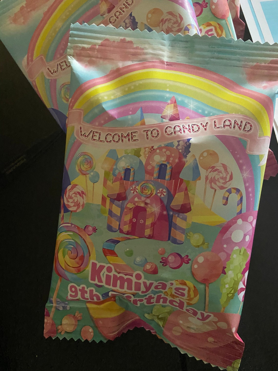 Pastel Editable DIGITAL Instant DOWNLOAD Candy Land Candyland - Etsy