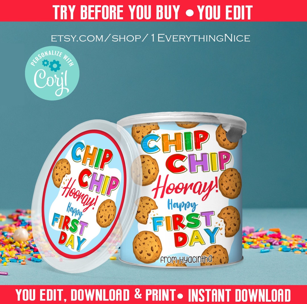 Chip Chip Hooray Happy First Day | Back to School Teachers Appreciation ...