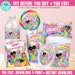 Editable Candy Land Candy Girl DIGITAL DOWNLOAD Birthday - Etsy