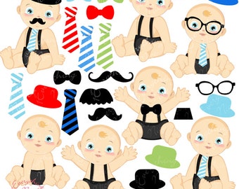 African-american Little Man 1 Clipart Set | Etsy