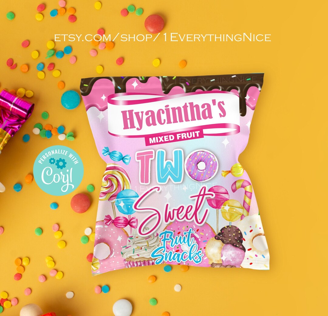 Pink Two Sweet Sweets Donuts Ice Cream Candies Cupcakes Lollipop ...