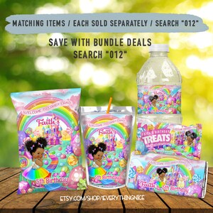 Candy Land Candyland Girl Thank You Favor Tags Labels Stickers ...