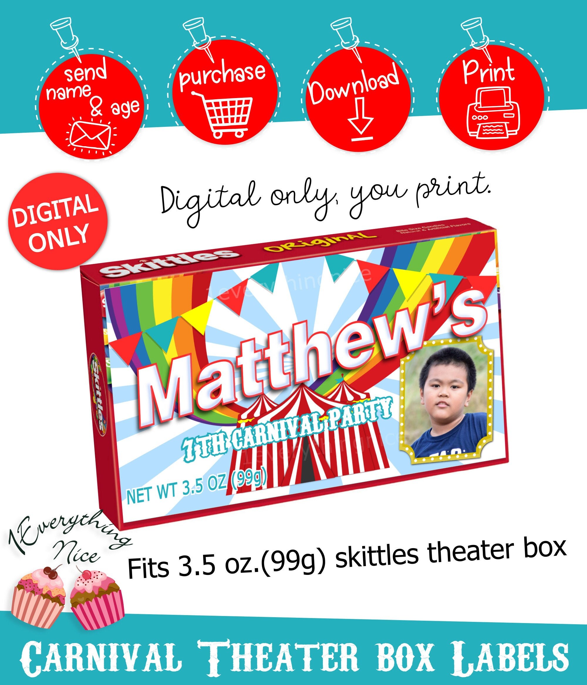 Movie Candy Boxes Clipart
