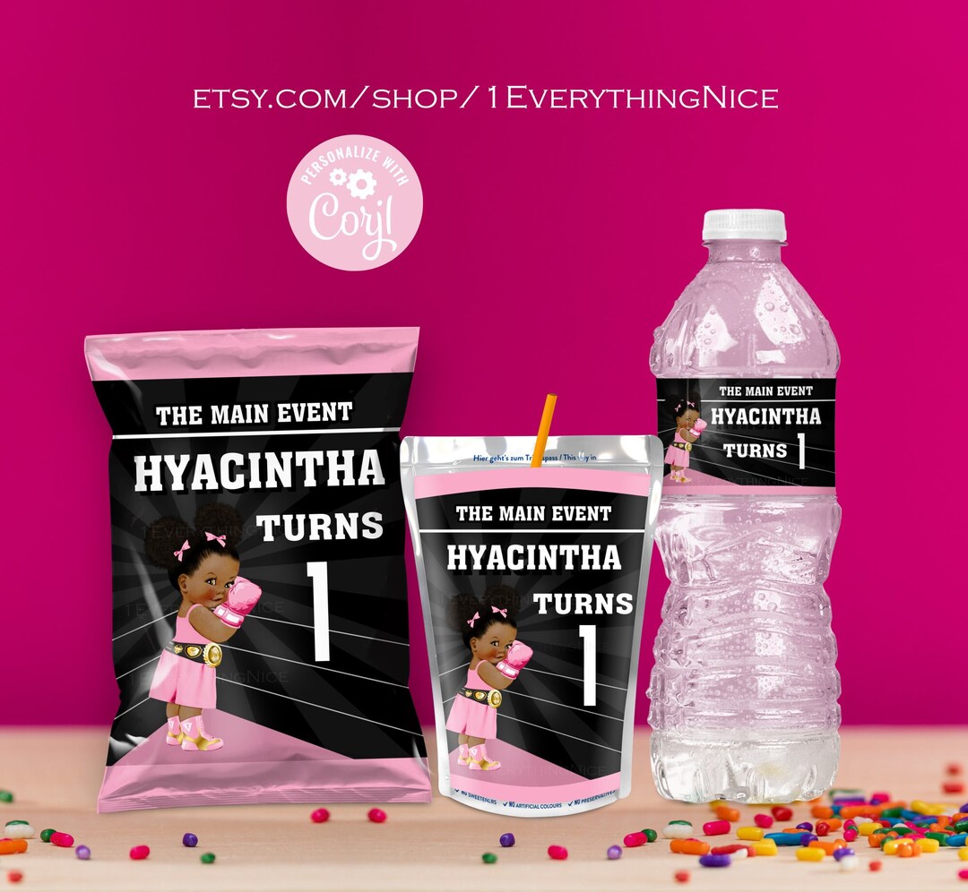 Boxing Little Baby Girl Boxer Knock Out Knockout Main Event Wrappers ...