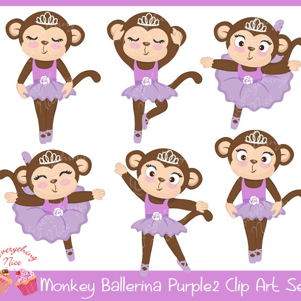 Ballerina Clipart - Etsy