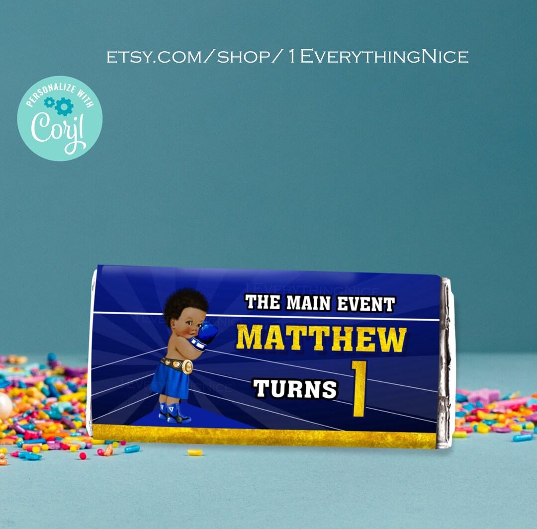 Boxing Little Baby Boy Boxer Little Champ Main Event Knock Out Candy ...