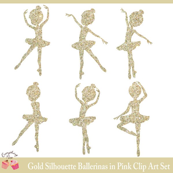 Gold Ballerina - Etsy