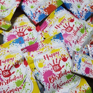 DIGITAL DOWNLOAD Art Paint Splatter Splash Theme Red Girl Version Chip ...