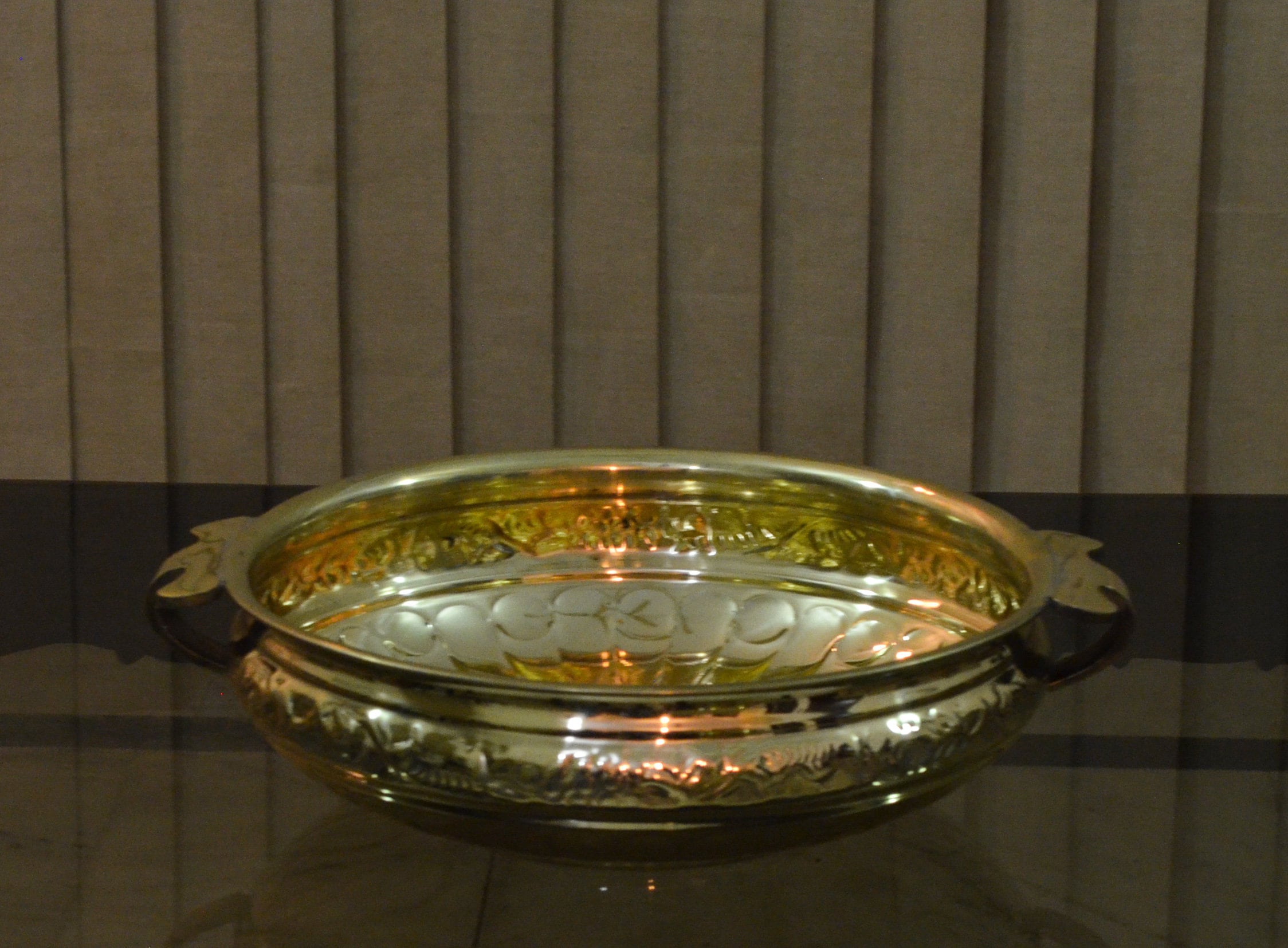 Brass Urli Pot Brass Urli Uruli Bowl in All Over Floral | Etsy