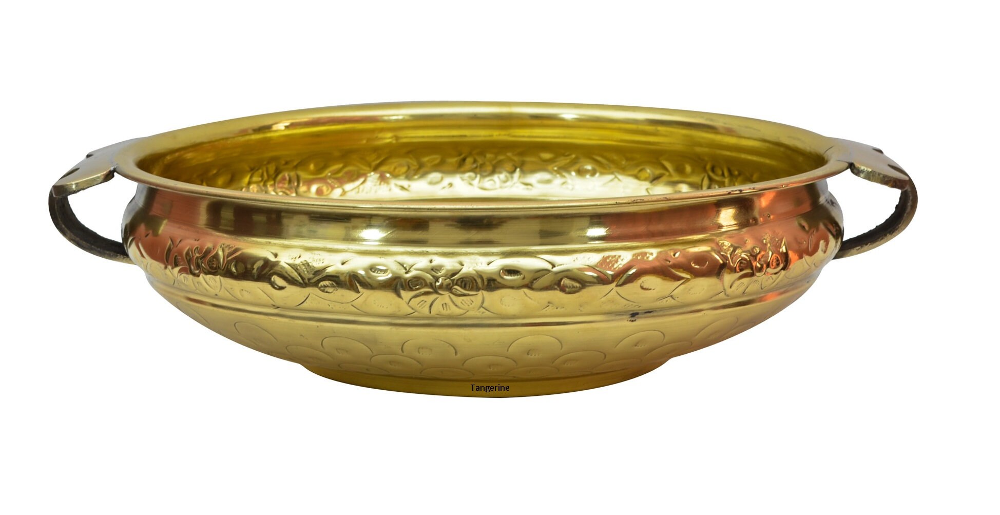 Brass Urli Pot Uruli Bowl in All Over Floral Design for - Etsy Australia