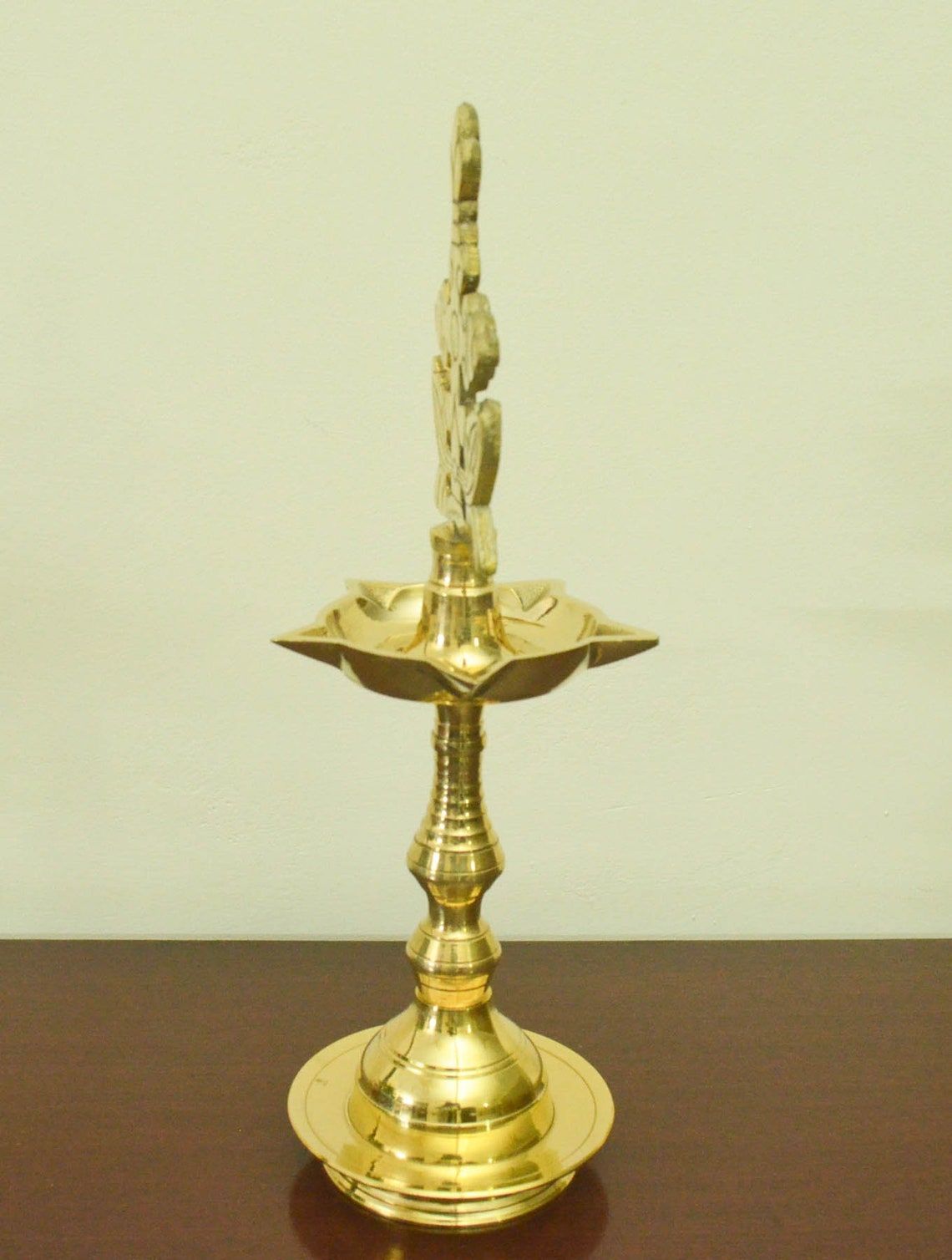 Lamp With Cross- Brass Sleeba Cross / Sleeva Oil Lamp With 5 Wicks - Etsy