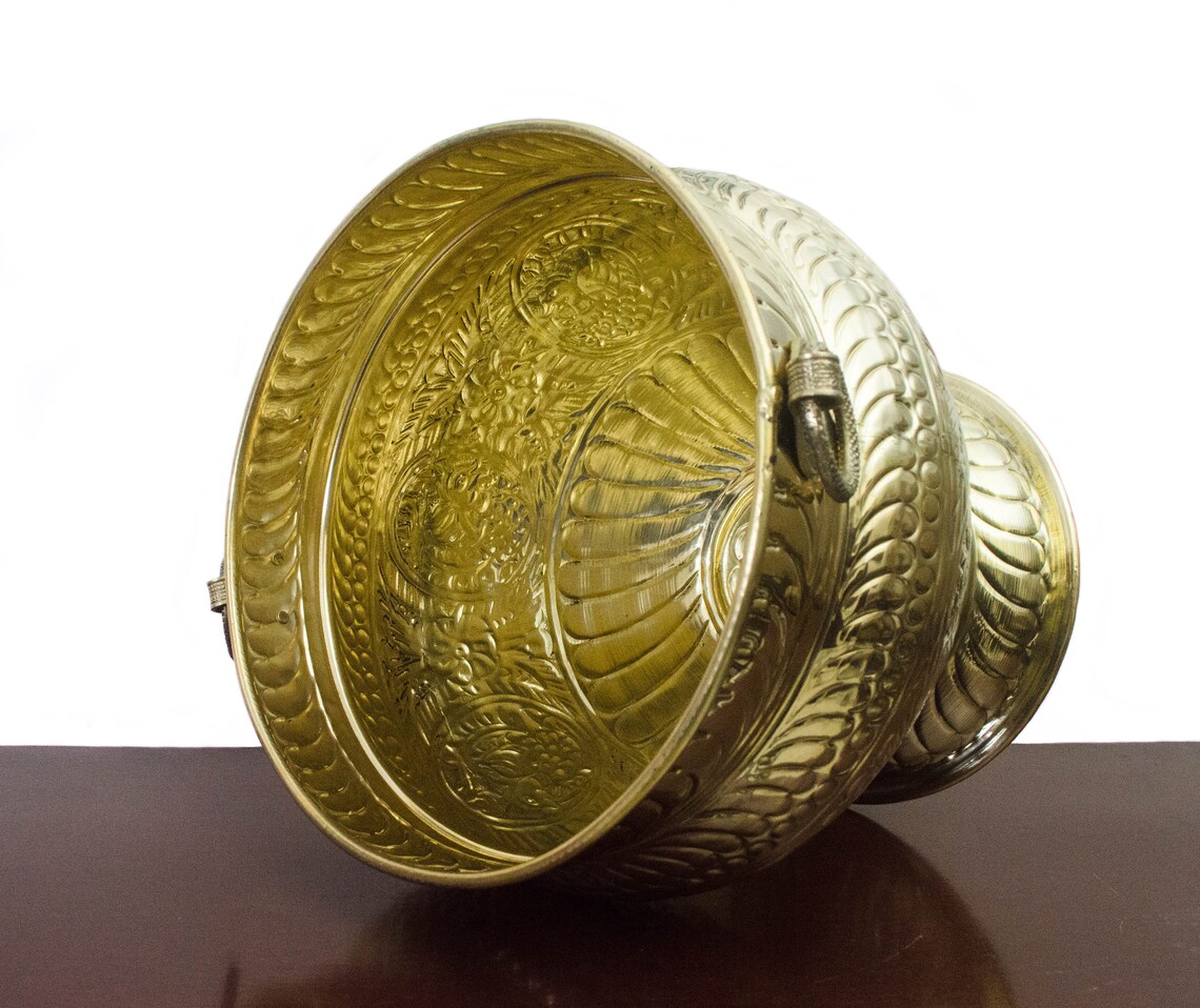Mangala Snanam || Brass Planter || Plant Container || Flower Pot ...