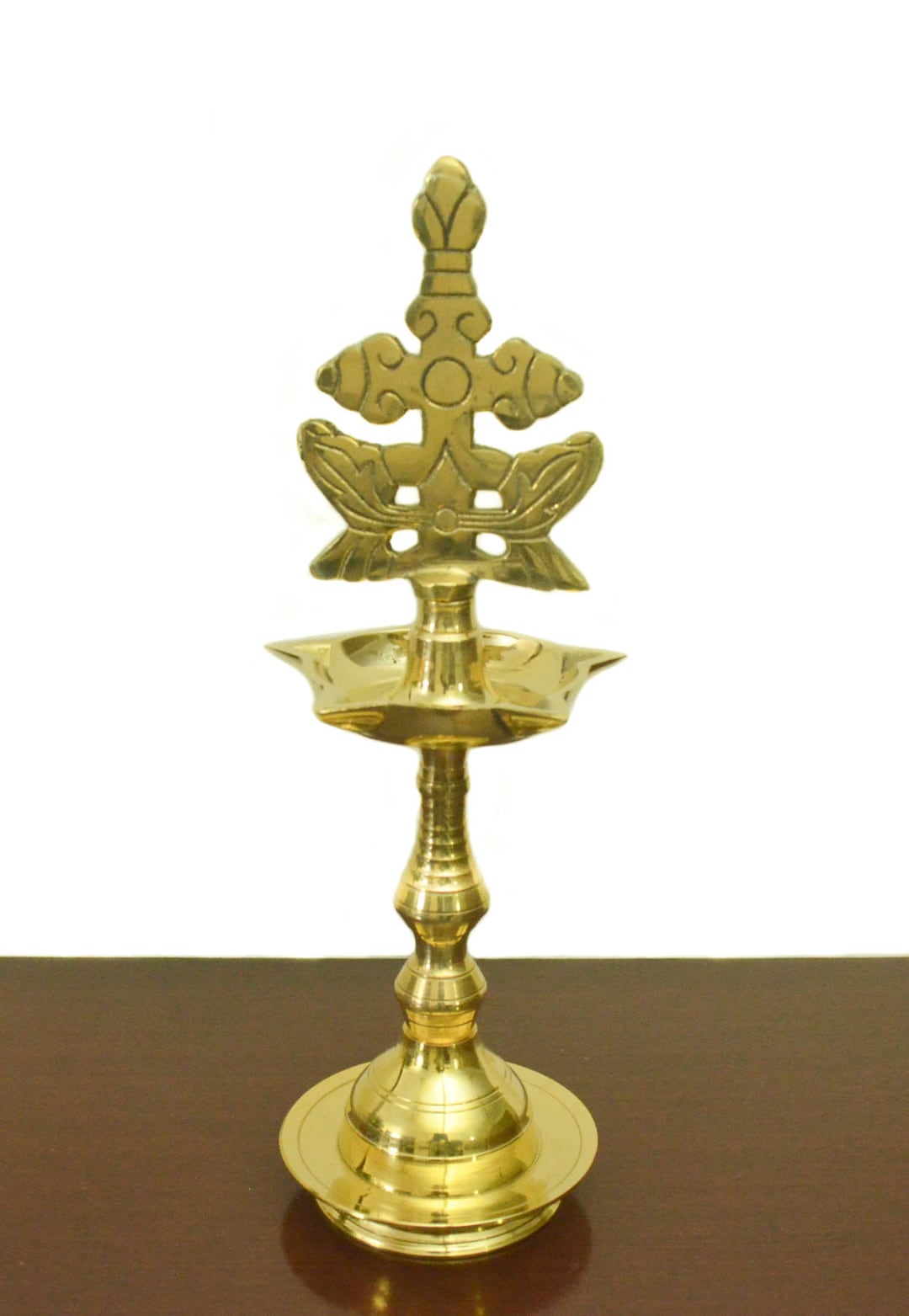 Lamp With Cross- Brass Sleeba Cross / Sleeva Oil Lamp With 5 Wicks - Etsy