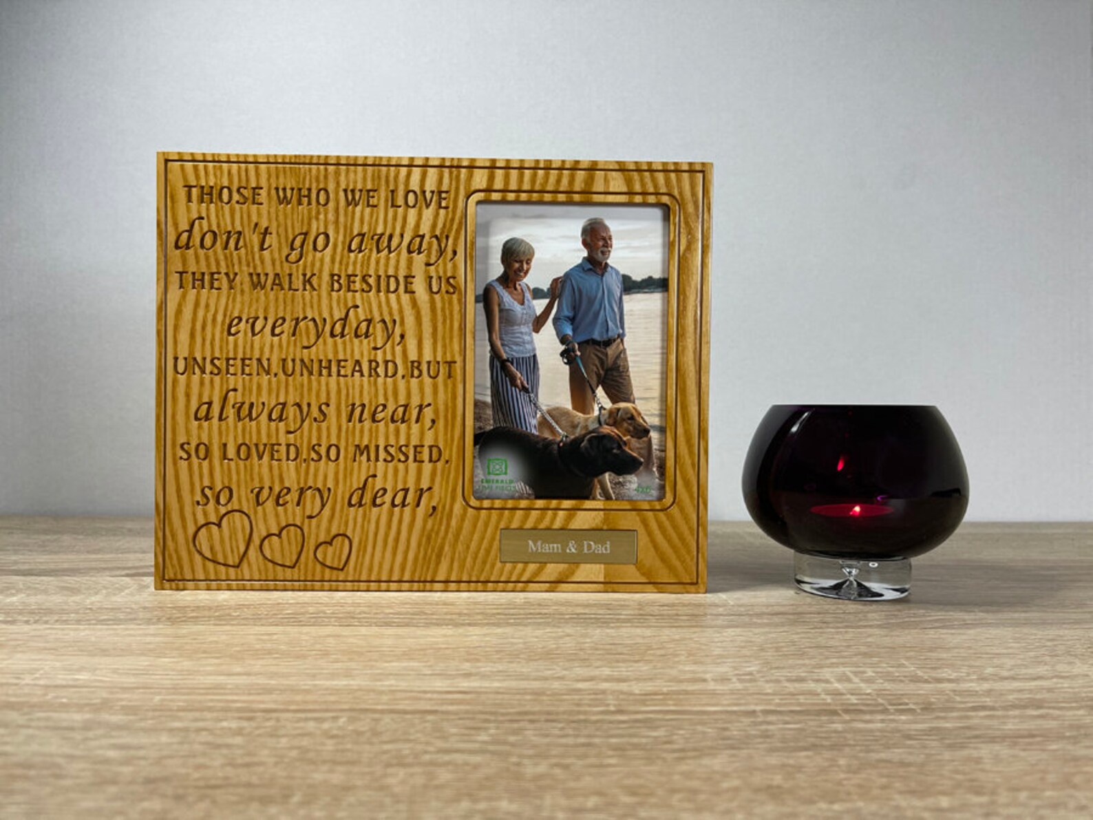 Personalised Memorial RIP Photo Frame – ‘always Near’ - Etsy