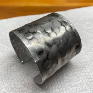 Honeycomb Texture Aluminum Cuff Rustic - Etsy