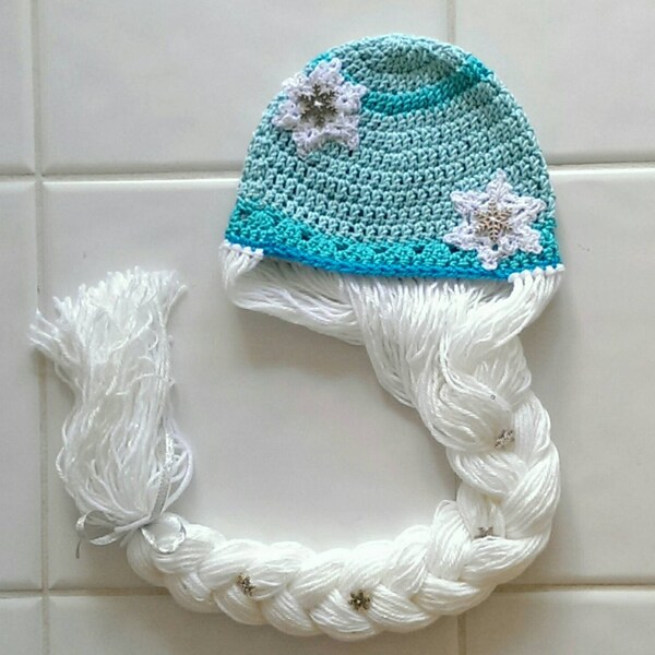 Crochet Elsa Hat - Etsy