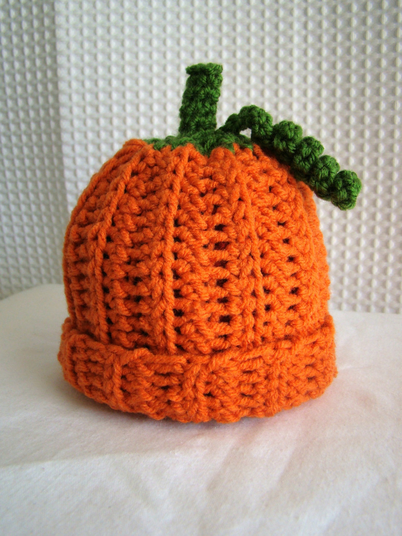 Pumpkin Hat Crochet Pumpkin Beanie Photography Prop - Etsy