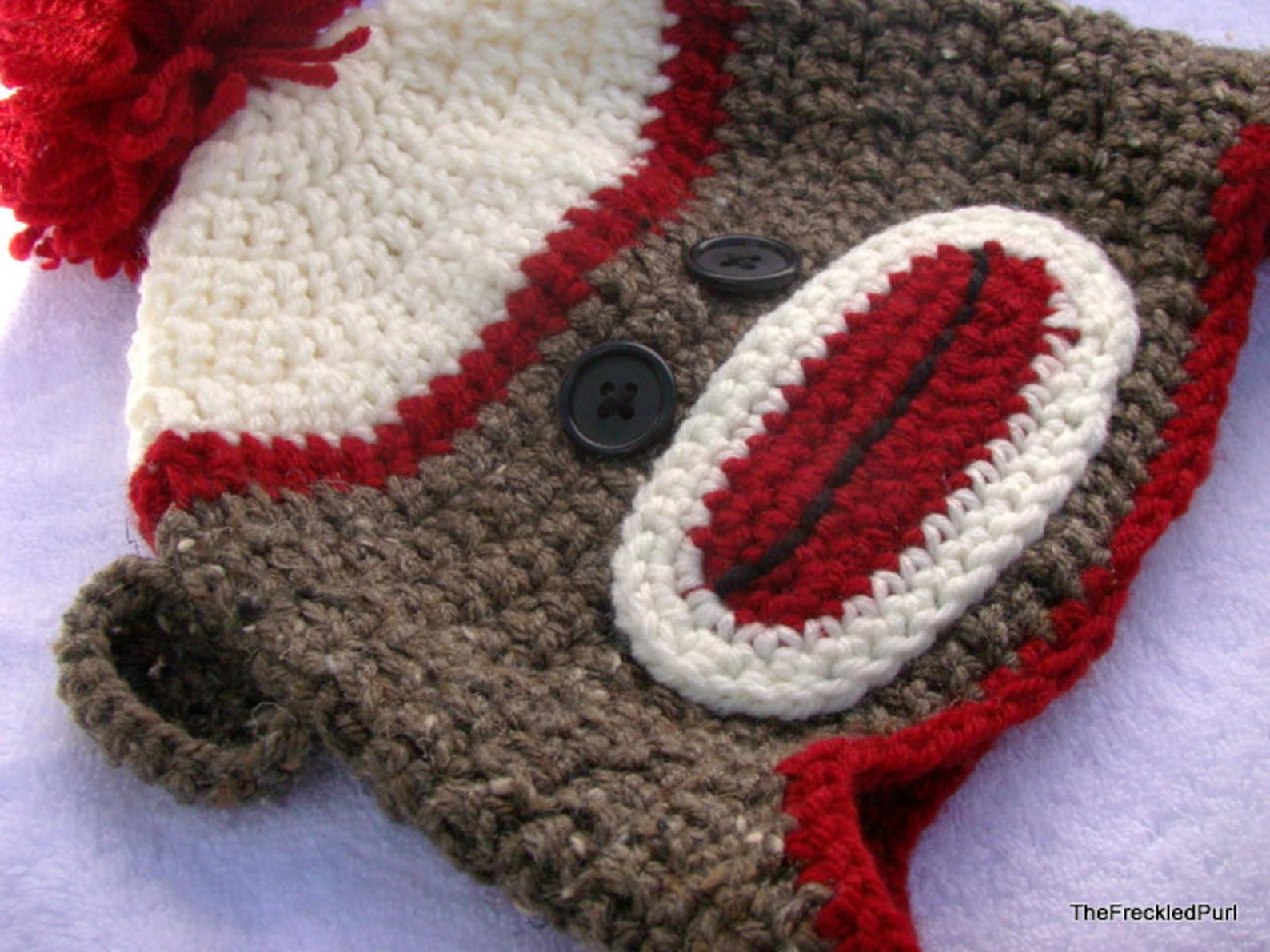 Monkey Hat Knit Monkey Beanie Crochet Monkey Winter Hat - Etsy