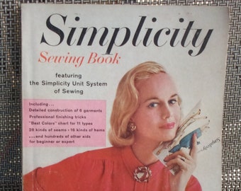 Simplicity Sewing Book - Etsy