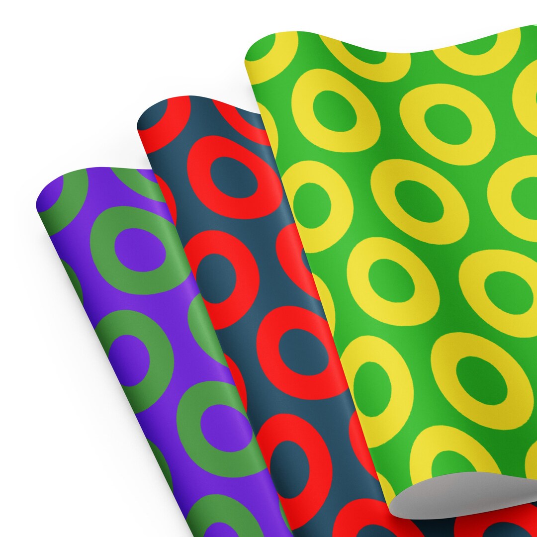 Phish Donuts Wrapping Paper Sheets, Phish Wrapping Paper, Phish Gift - Etsy