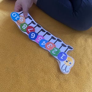 Number Line, Number Order Caterpillar Activity - Etsy
