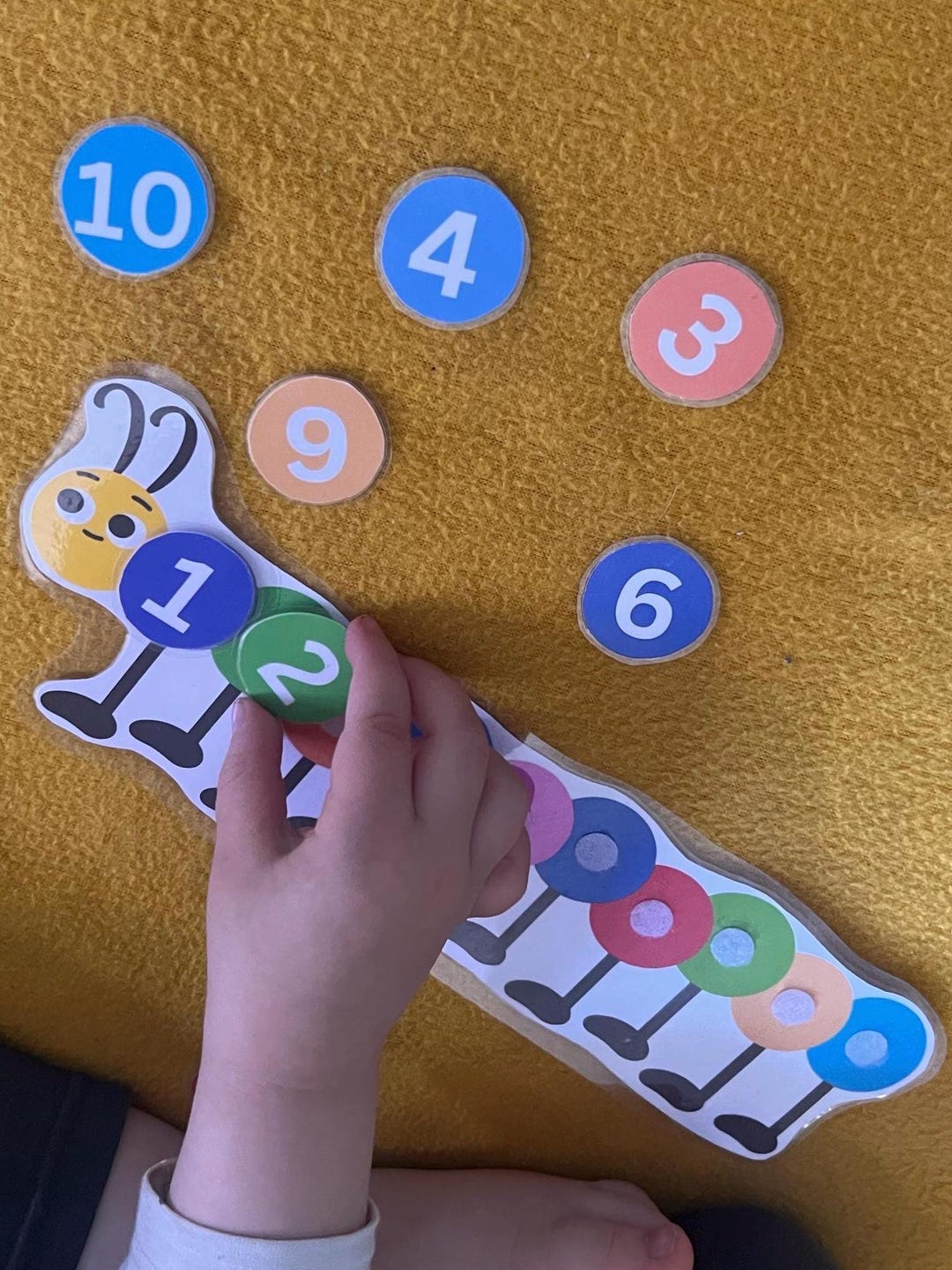 Number Line, Number Order Caterpillar Activity - Etsy