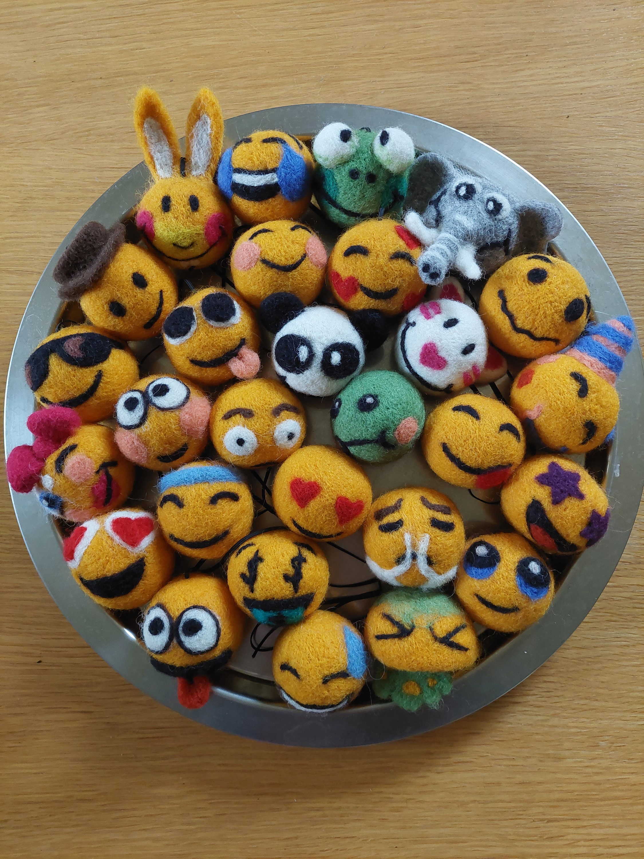 Handmade Emoji, Emoji, Emoji Accessories, Emoji for Schoolbag, Handmade ...
