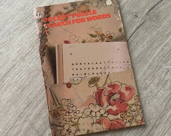 Vintage Word Search - Etsy