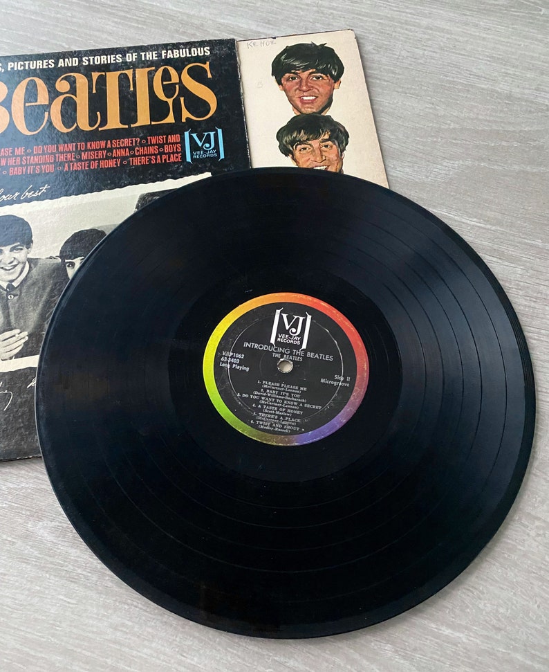Vintage 1964 Songs Pictures and Stories of the Fabulous Beatles Mono ...