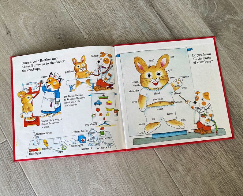 Vintage 1990 Richard Scarry’s Just Right Word Book Children's Book 1990 ...