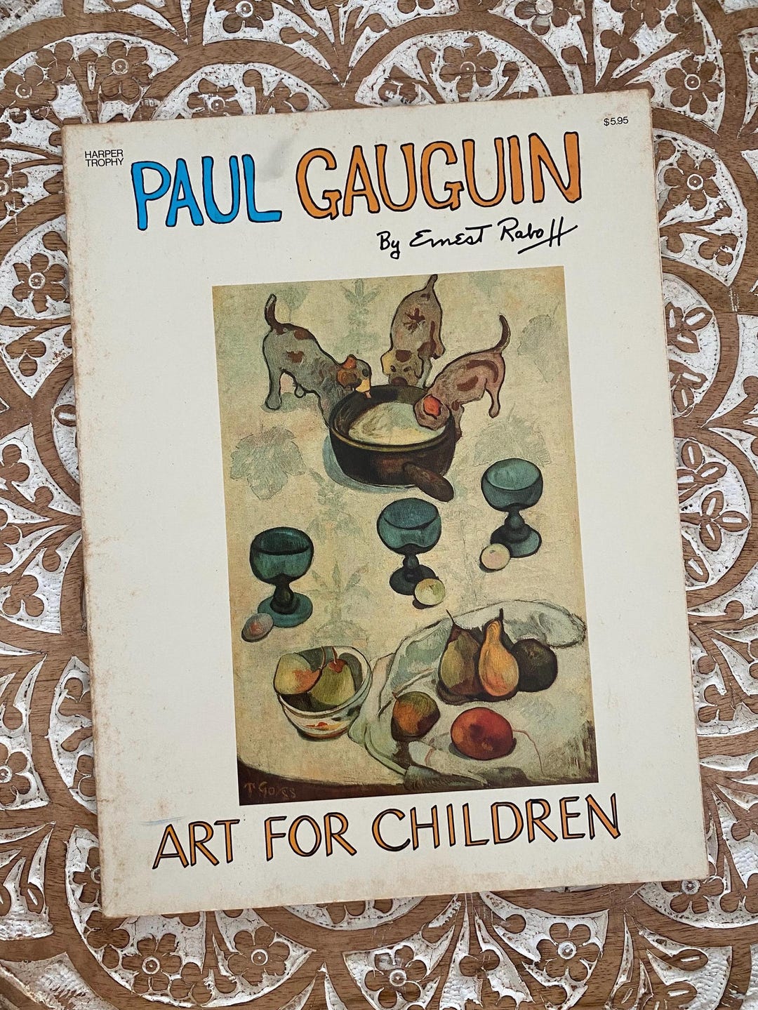 Vintage 1988 Paul Gauguin Art for Children by Ernest Raboff Picture Art ...