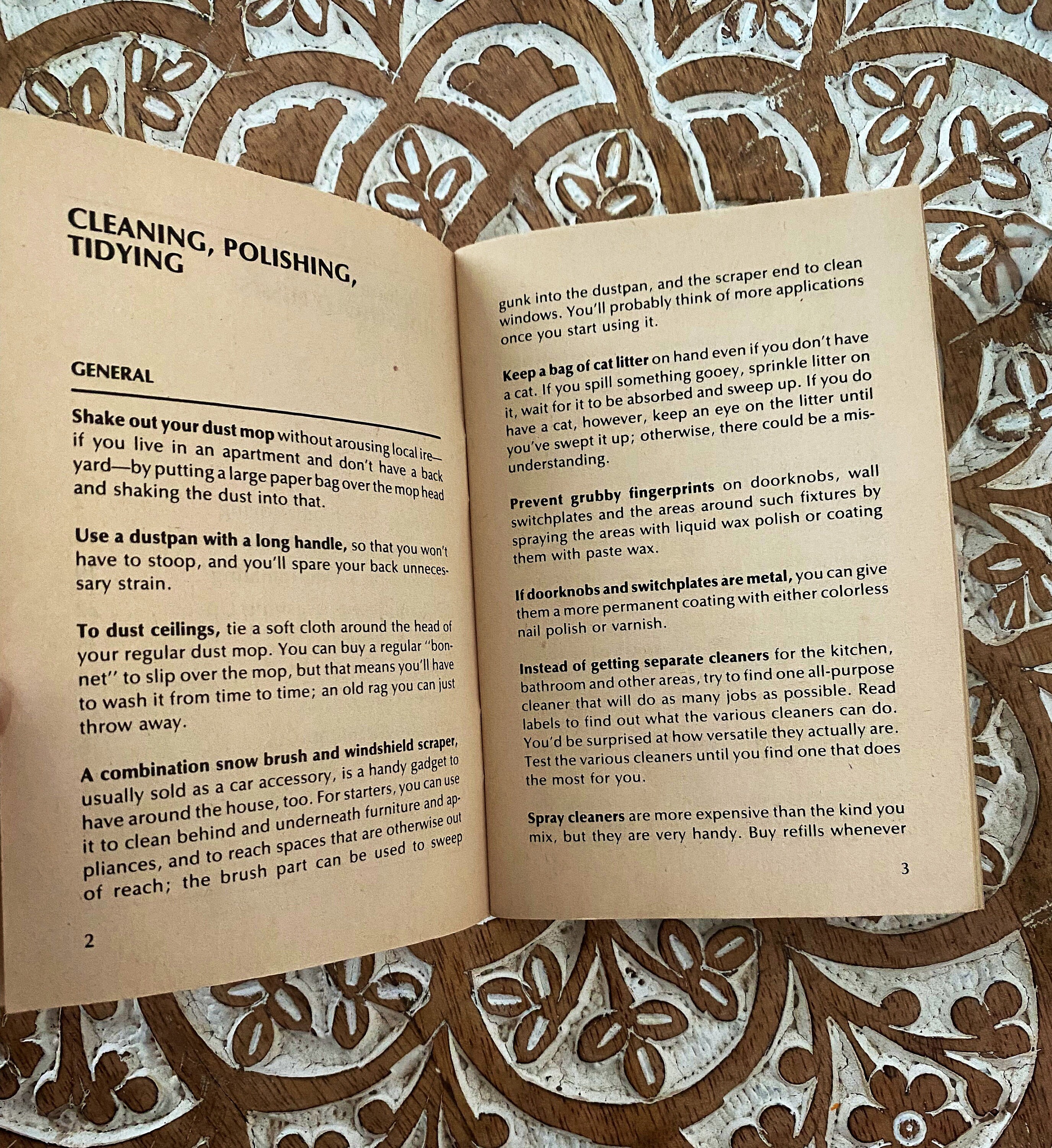 Vintage 1980 Delphine’s Household Hints Tricks Dell Purse Book 1980s - Etsy