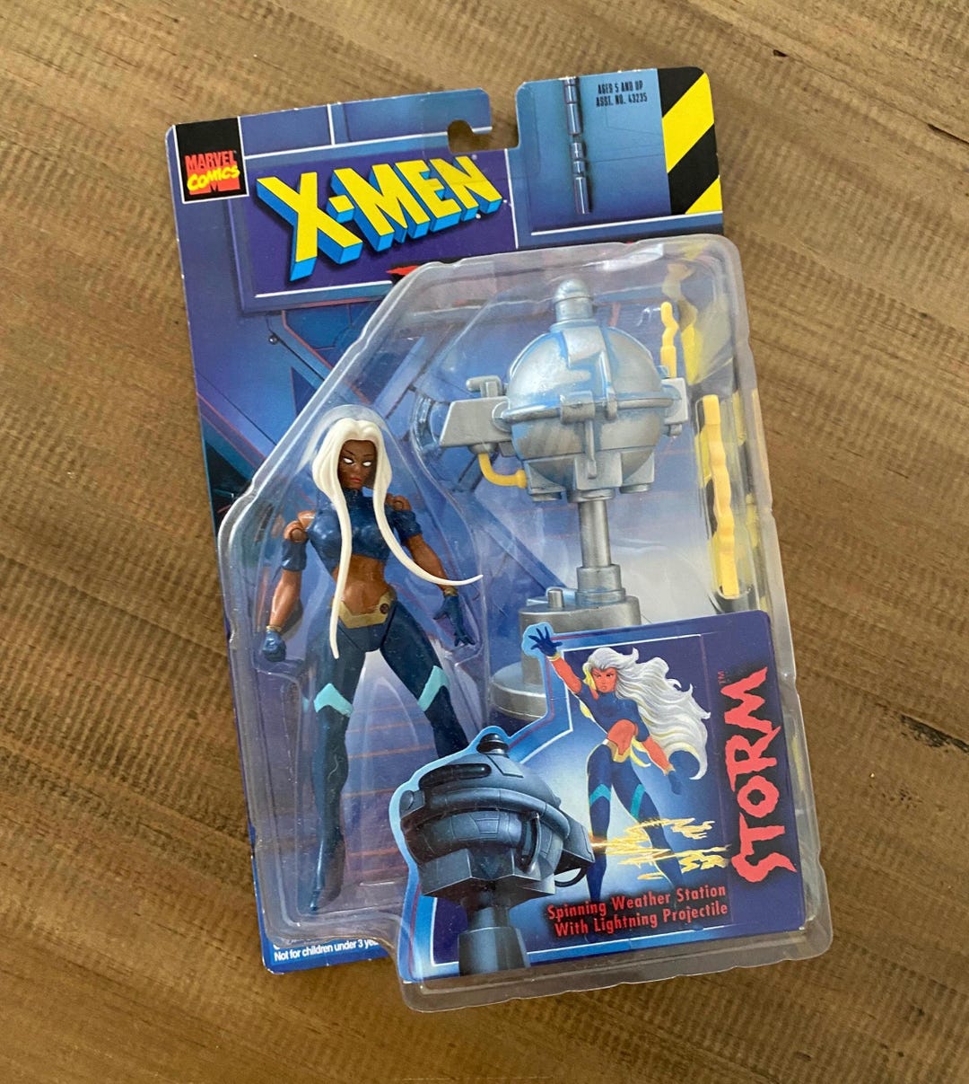 Vintage 1997 Marvel Comics Toy Biz X-men Robot Fighters Storm Spinning ...