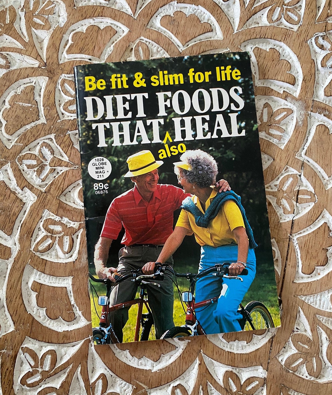 Vintage 1990 Diet Foods That Also Heal Globe Mini Mag Astrology ...