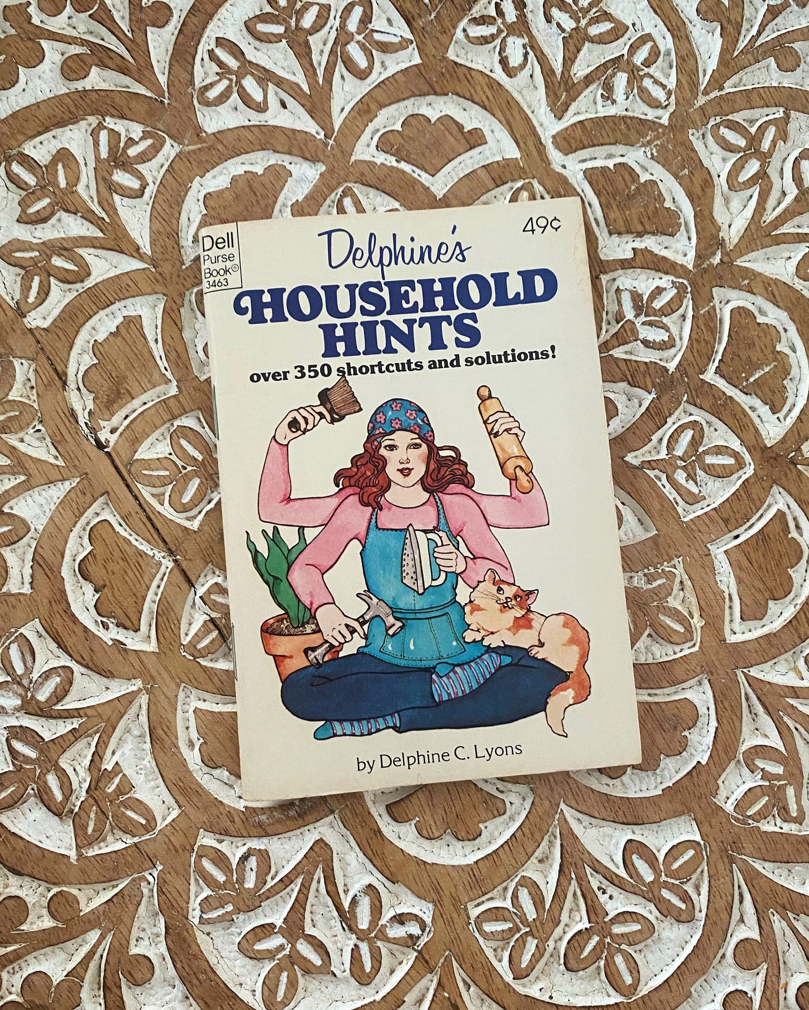 Vintage 1980 Delphine’s Household Hints Tricks Dell Purse Book 1980s - Etsy