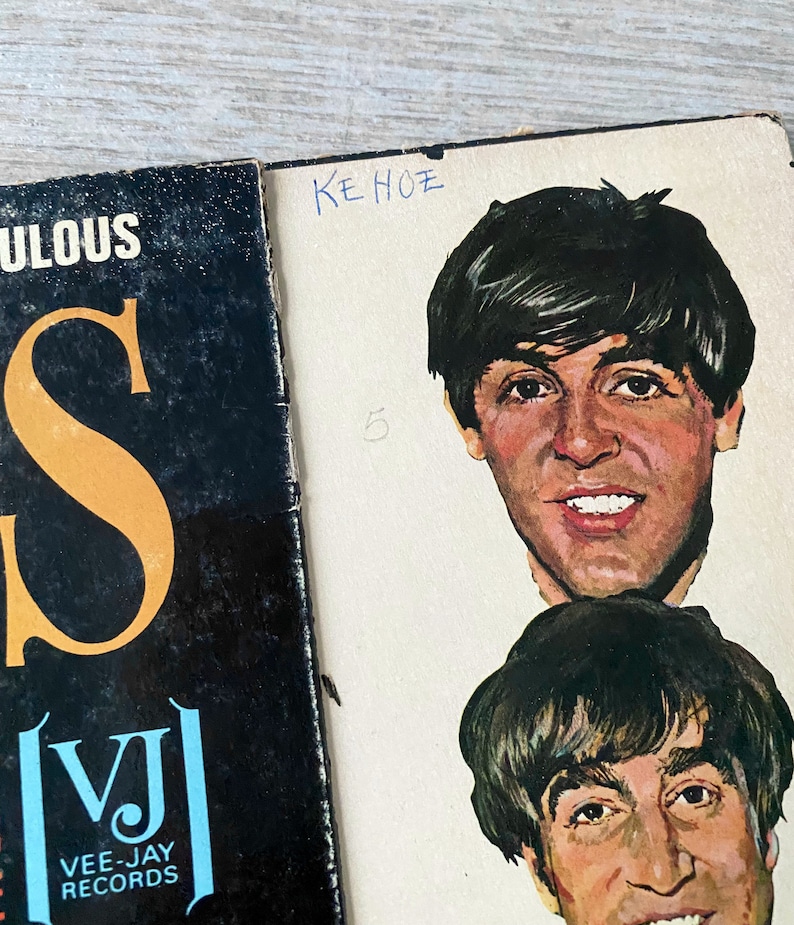 Vintage 1964 Songs Pictures and Stories of the Fabulous Beatles Mono ...