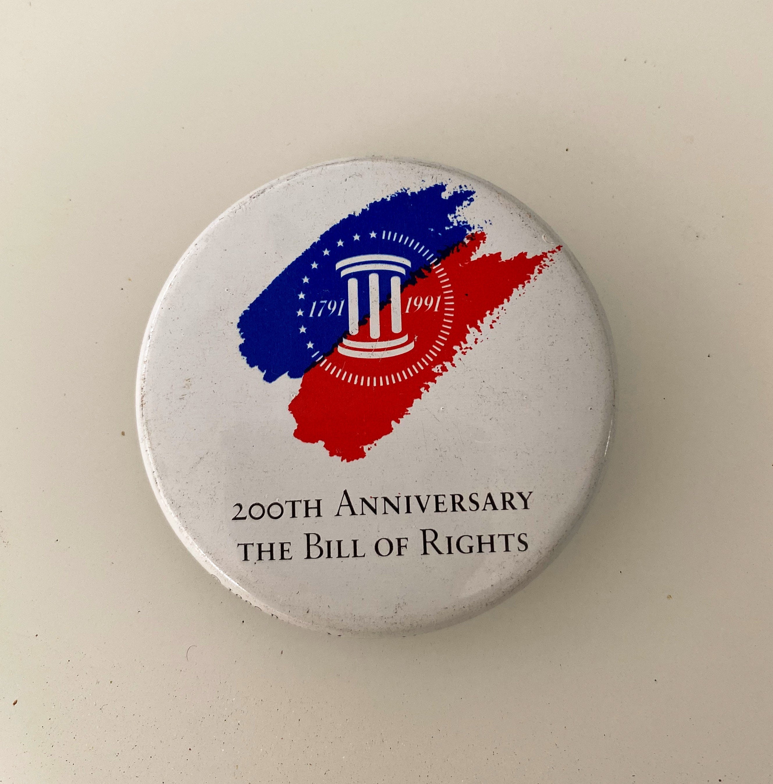 Vintage 1991 1791 200th Anniversary the Bill of Rights United States ...