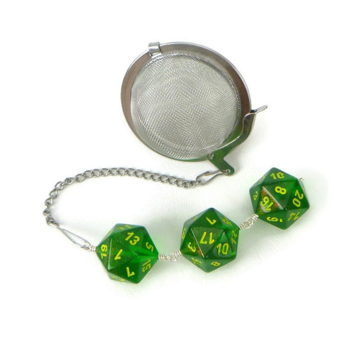 Gamer's Tea Infuser - Tea Infuser - Tea Accessory - Dice Infuser - D20 ...
