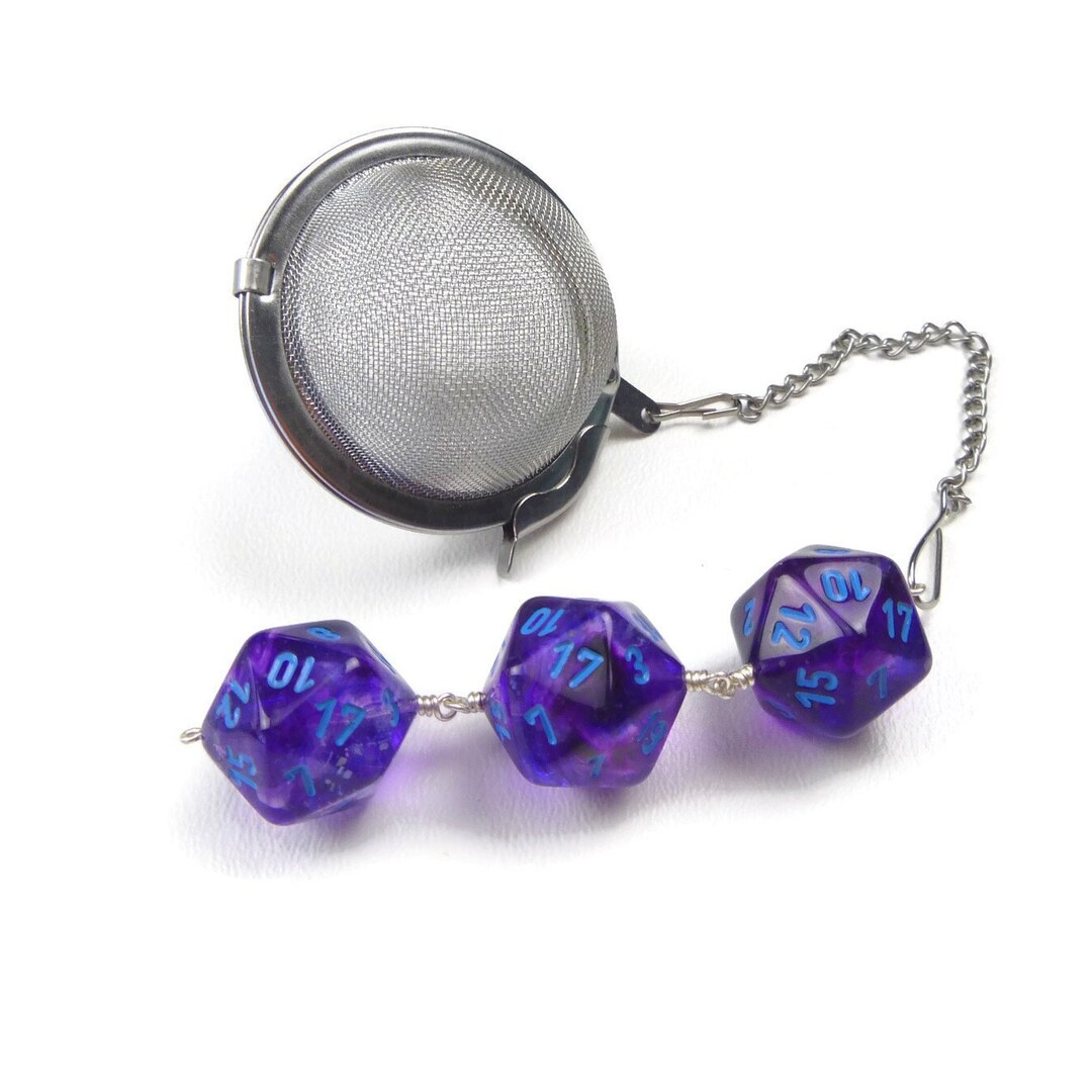 Gamer's Tea Infuser - Tea Infuser - Tea Accessory - Dice Infuser - D20 ...