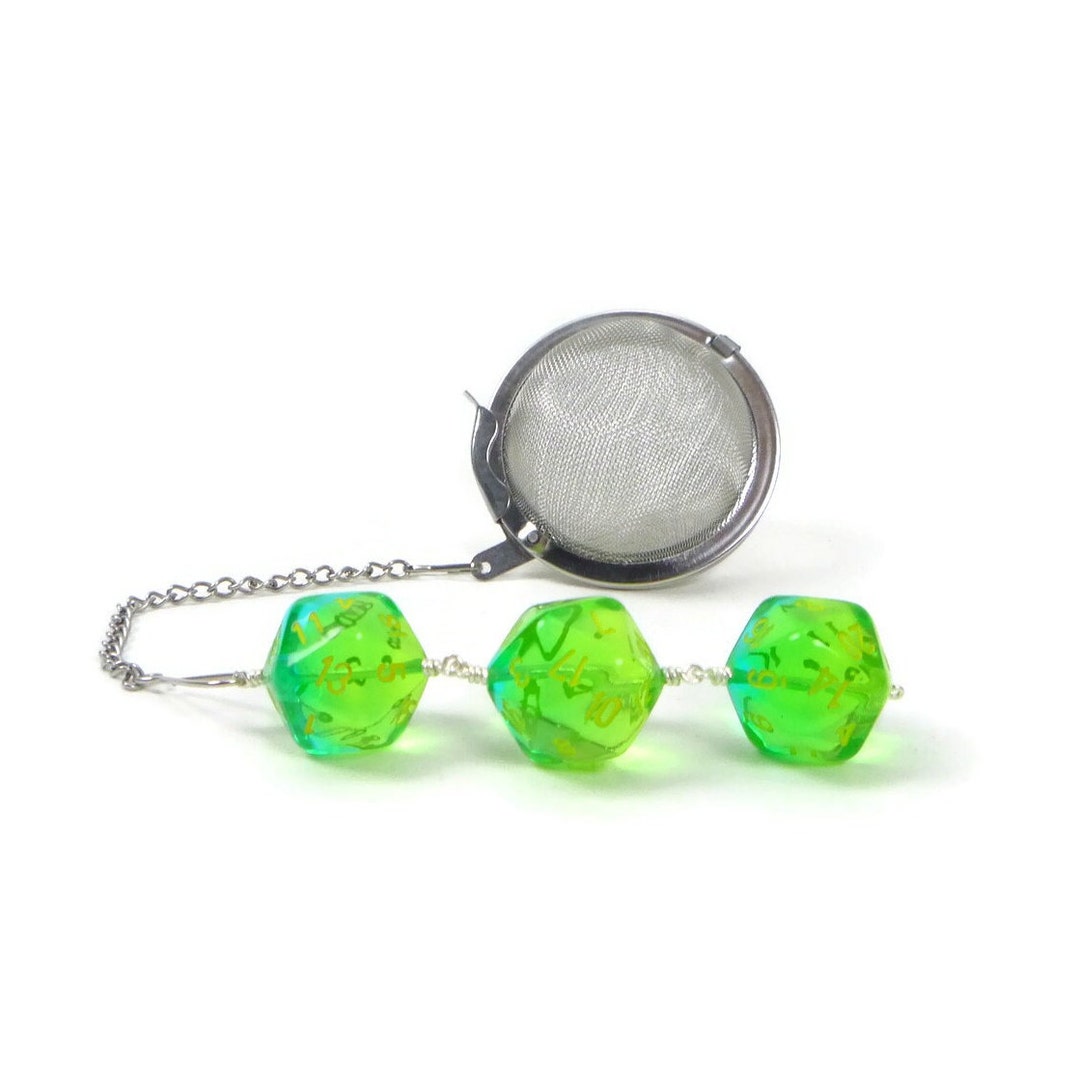 Gamer's Tea Infuser - Tea Infuser - Tea Accessory - Dice Infuser - D20 ...