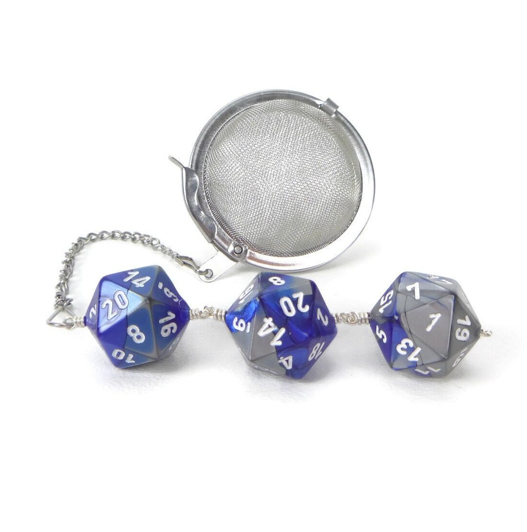 Gamer's Tea Infuser - Dice Infuser - D20 Tea Infuser - Geeky Gift - DM ...
