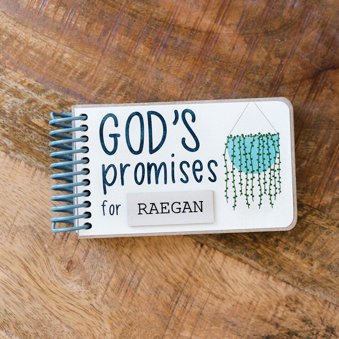 Personalized God's Promise Book Perfect Christian Baby Shower Gift With ...
