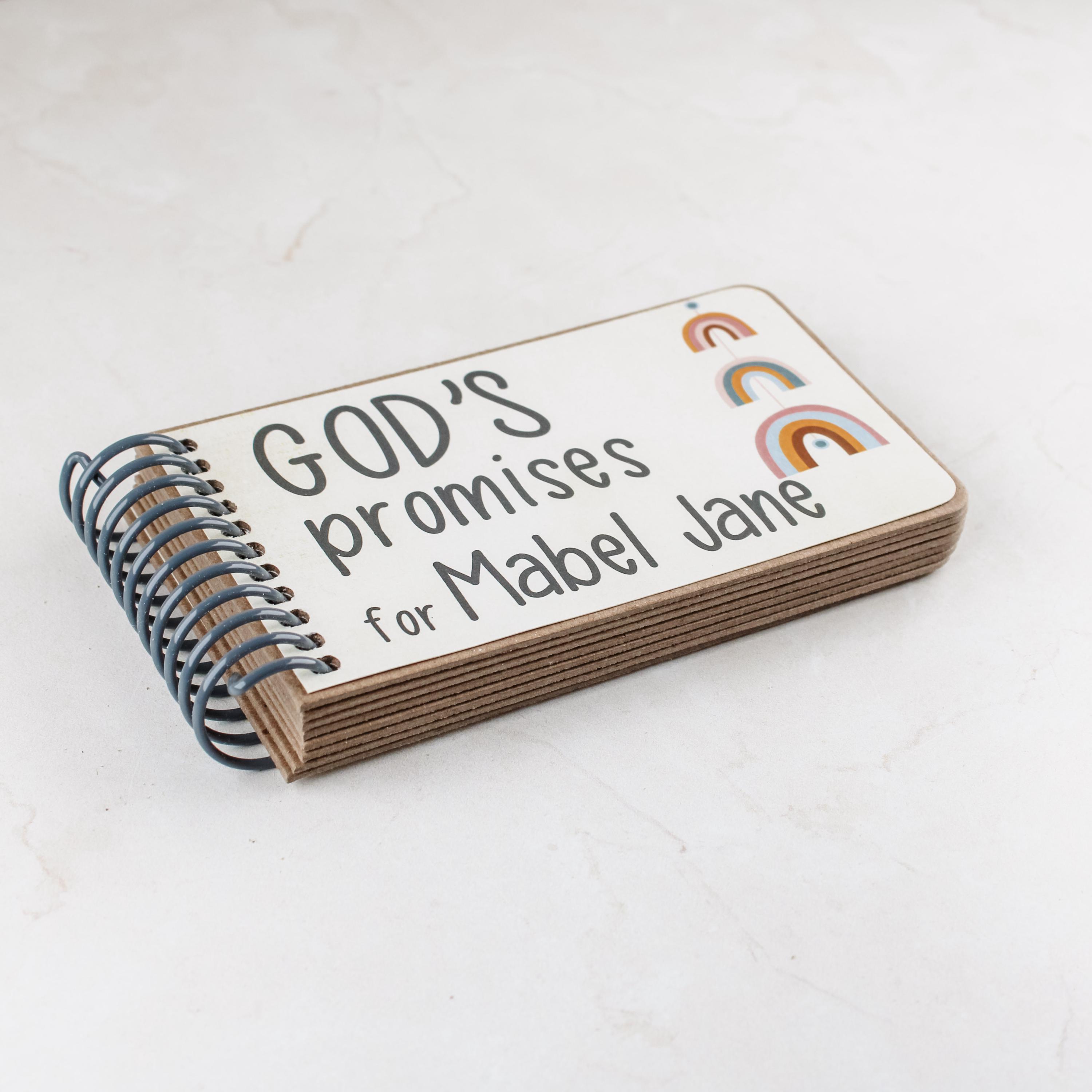 Personalized God's Promise Book With Bible Verses - Unique Gift for ...