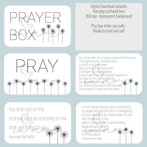 DIY Prayer Box Printable Craft - Perfect for Kids and Adults - Etsy